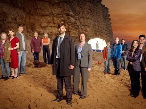 Broadchurch Series 2 David Tennant Olivia Colman And Cast Share All