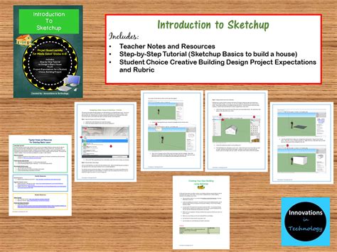 Introduction To Sketchup Tutorial And Creative Design Lesson Innovations In Technology