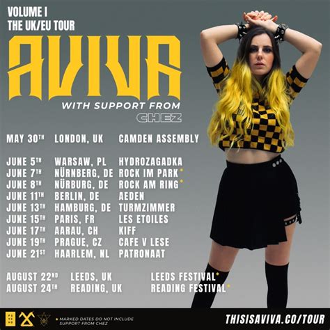 Aviva Concerts And Live Tour Dates 2026 2027 Tickets Bandsintown