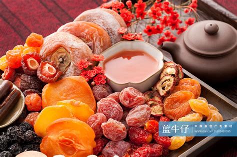 中国传统蜜饯 蓝牛仔影像 中国原创广告影像素材