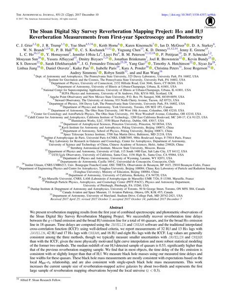 Pdf The Sloan Digital Sky Survey Reverberation Mapping Project Dokumen Tips