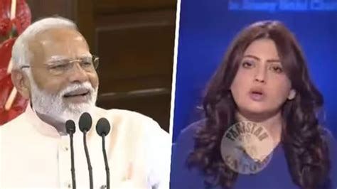 पाकिस्तानी एंकर फिजा खान ने पीएम नरेंद्र मोदी को दी गालियांबोली