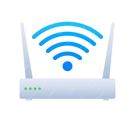 Premium Vector Network Router 3d Wifi Router Internet Service