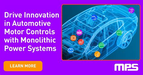 Find Motor Control Solutions For Your Next Automotive Design Monolithic Power Systems Inc