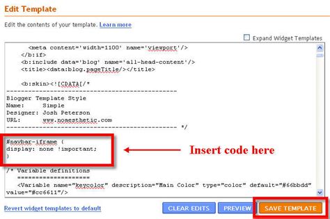 How To Hide Or Remove Blogger Navigation Bar Moonlohcom