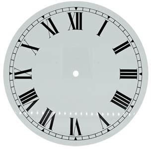 Cadran Comtoise Tableau 25cm Cadrans Verres de pendules Pièces