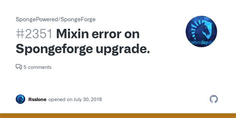 Mixin Error On Spongeforge Upgrade Issue SpongePowered SpongeForge GitHub