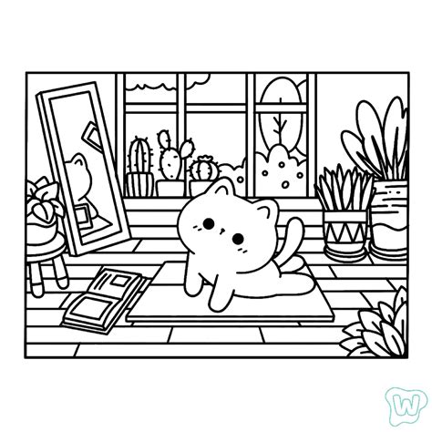 30 Kawaii Cozy Para Colorear Descargar E Imprimir Gratis Color