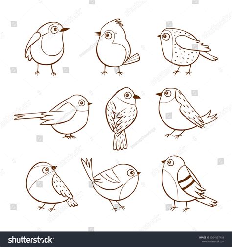 Cute Little Bird Drawing