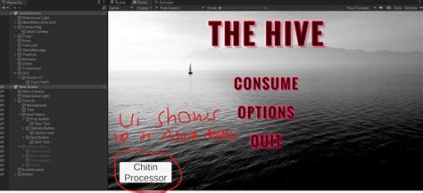 Buttons For Gui Only Work In Main Menu Despite The Main Menu Being In A Different Scene Unity