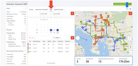Manage Strategic Scenarios With Recurring Route Schedules