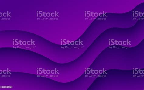다중 레이어 보라색 텍스처 3d 페이퍼 컷 레이어는 그라디언트 벡터 배너에 있습니다 추상 종이 컷 아트 배경 디자인 웹 사이트 템플릿 지형지도 개념 또는 부드러운 종이 접기