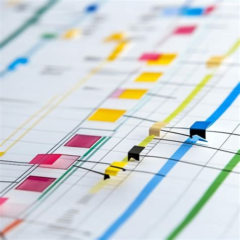 Project Planning And Scheduling Techniques Premium Ai Generated Image