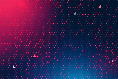 Premium Photo Triangular Halftone Texture Retrowave Vector Geometric Technology Abstract