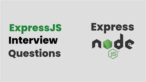 25 Expressjs Interview Questions Rustcode