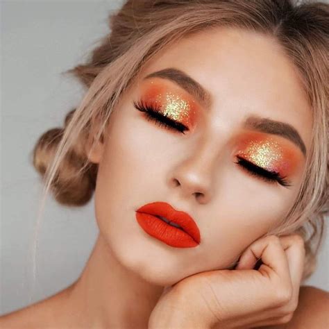 32 Makeup Orange Inspirasi Baru