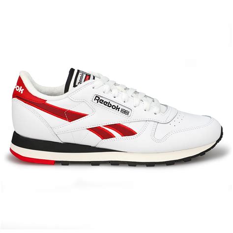 Reebok Mens Classic Leather Lace Up Sneaker