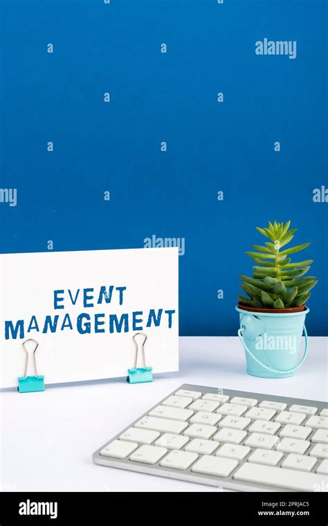 Sign Displaying Event Managementcreation And Development Of Large Scale