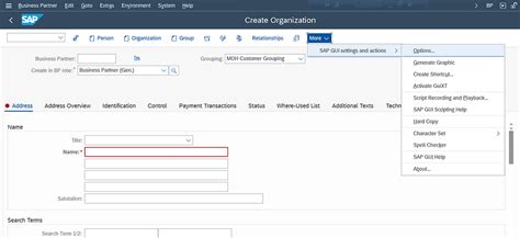 Enable BP Role Technical Names