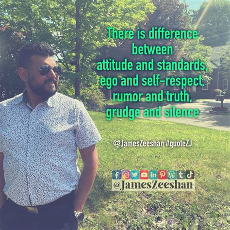 Difference Attitude Standards Ego Selfrespect Rumor Truth
