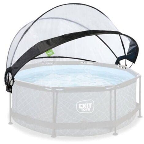EXIT Poolabdeckung ECO ø244cm universell