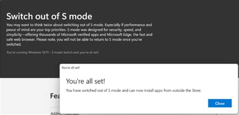 How Can I Switch Back Windows 11 10 To S Mode Tcg Guide
