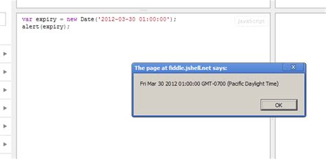 php does javascript date object recognises the input datestring as utc time or local time