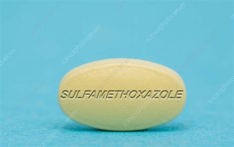 Sulfamethoxazole Pill Conceptual Image Stock Image F036 7911