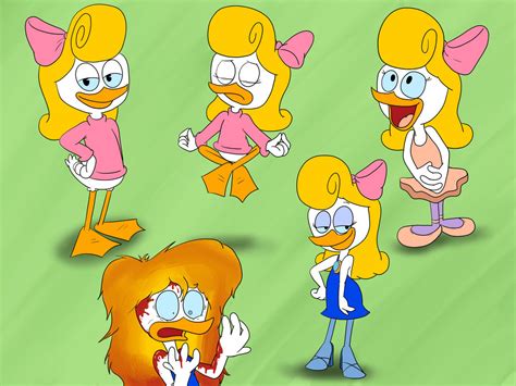 Inktober 2020 18 Shirley The Loon Ducktales By Ballisticfury On