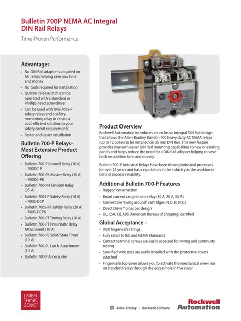 Bulletin 700 P400a1 Pdf