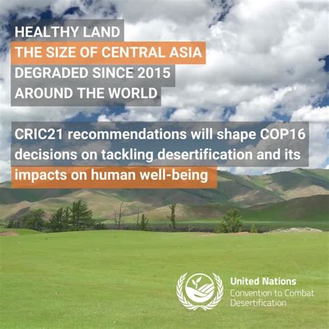 Video Un Convention To Combat Desertification On Linkedin Cric21