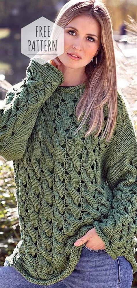 Openwork Knitting Top Free Pattern