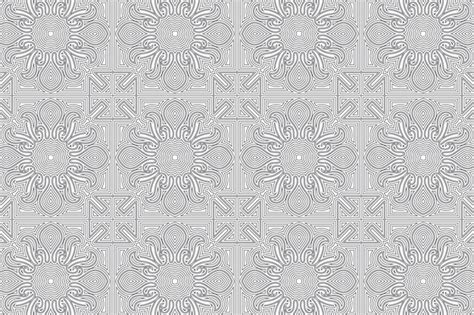 Premium Vector Decorative Geometric Seamless Pattern Background