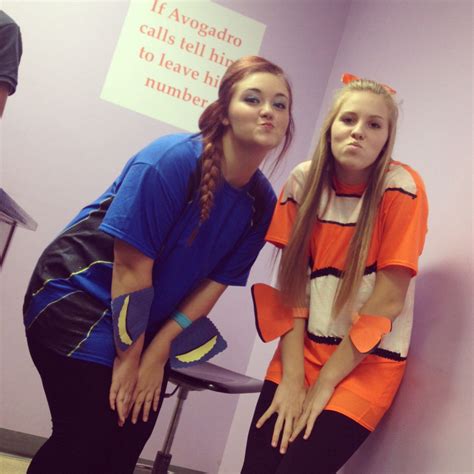 Dory And Nemo Bestfriend Costumes Duo Costumes Bff Halloween Costumes Halloween Coustumes