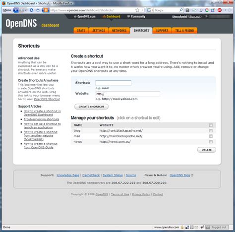 OpenDNS Is Wicked OJ Reeves