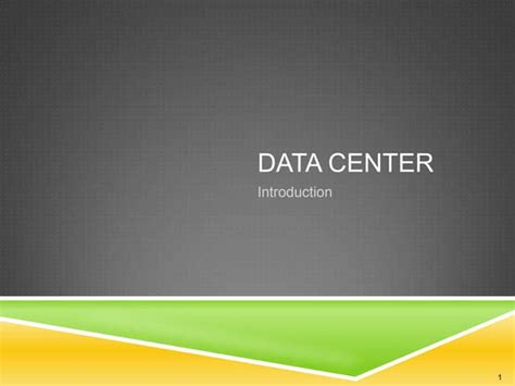 Datacenter Best Practices Design And Implementation Pptx Computing
