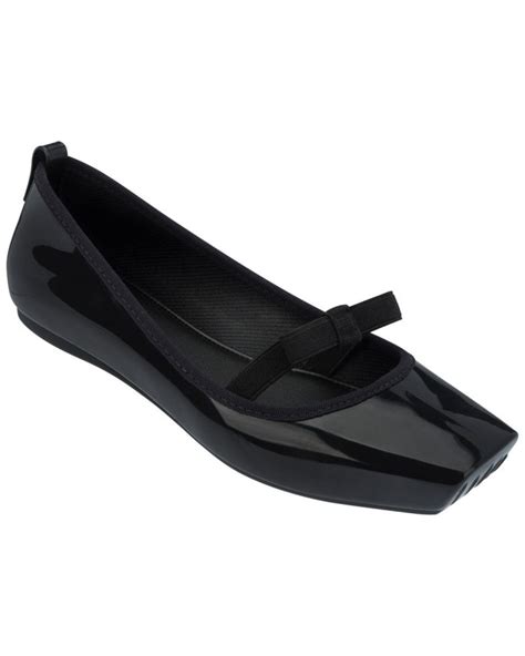 Melissa Black Ballet Bow Lyst Melissa Shoes Ballerina Shoes