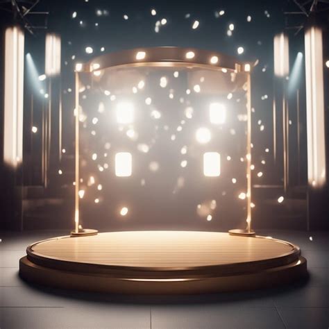 Premium Ai Image Free Podium Background For A Stunning Product Showcase Wallpaper