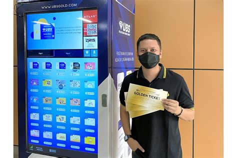 Permudah Investasi Emas Ubs Gold Hadirkan Vending Machine Logam Mulia 24k Di Stasiun Mrt