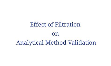 Linearity And Range In Analytical Method Validation By Hplc
