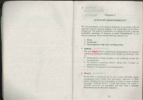 Chapter Auditing And Concepts Accountancy Studocu