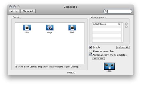 how to set up a desktop to do list with geektool in mac os x