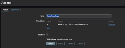 Trigger Tag And Action Conditions Zabbix Forums