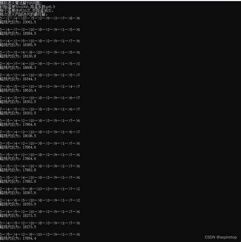 C下基于模拟退火算法解决tsp问题tsp问题c算法解决 Csdn博客
