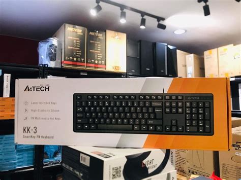 a4tech kk 3 wired keyboard black usb computers and tech parts and accessories computer keyboard