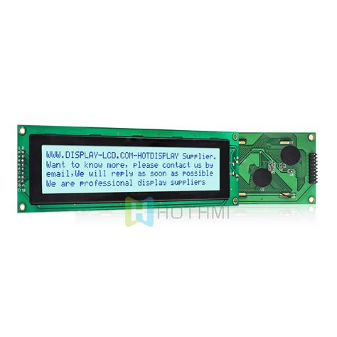 4x40 Character Lcd Modules Monochrome Display Stn Positive Display
