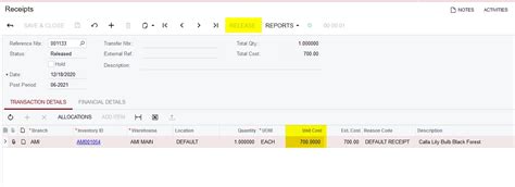 How To Update Unit Cost Manually Community