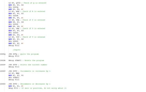 solved lc 3 assembly why is my code only printing zeros