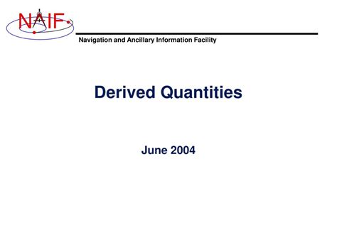 Ppt Derived Quantities Powerpoint Presentation Free Download Id