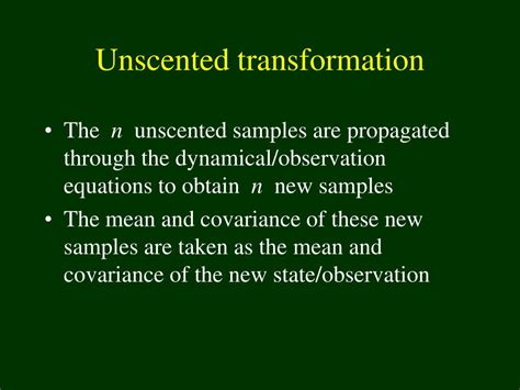 Ppt Unscented Kalman Filter Powerpoint Presentation Free Download
